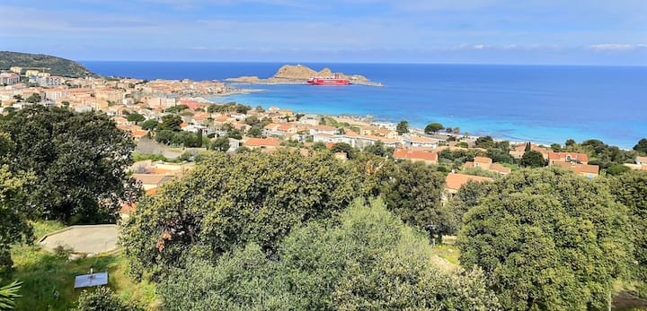 Appartement Vue Mer à Monticello - Corsica