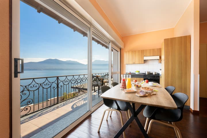 Appartamento Family, Vista Panorama Lago Maggiore - Cannobio