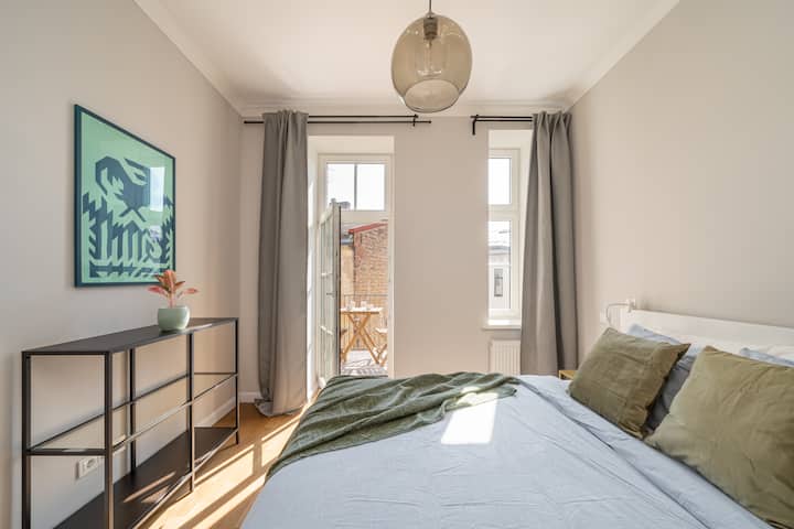 Free Parking | Balcony | Minimalist Design - Lettland