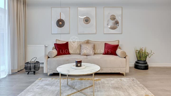 Lion Apartments - 3 Apartments For 16 People - Gdańsk