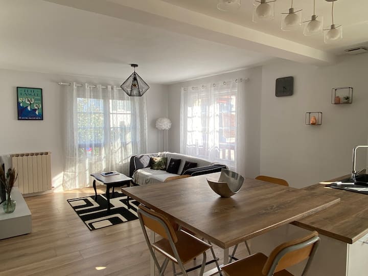 Apt 3* Lumineux Et Fonctionnel 2 Chambres Caneta - Plage d'Hendaye
