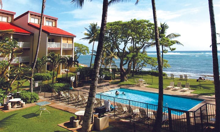 1 Br Condo @ Oceanfront Resort Kapaa Shore - Anahola Beach