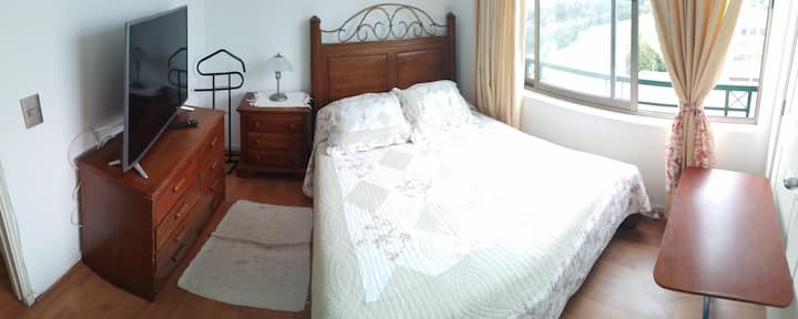 Habitación Matrimonial - Centro Viña - Viña del Mar