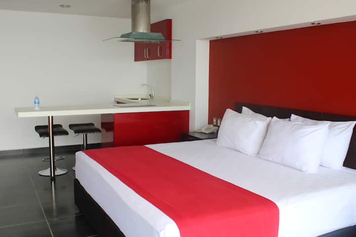 Estandar 1 Cama King + Sofa Cama - Acapulco