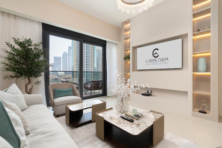 Full Burj Khalifa View Luxury 2 Bedroom - Dubai