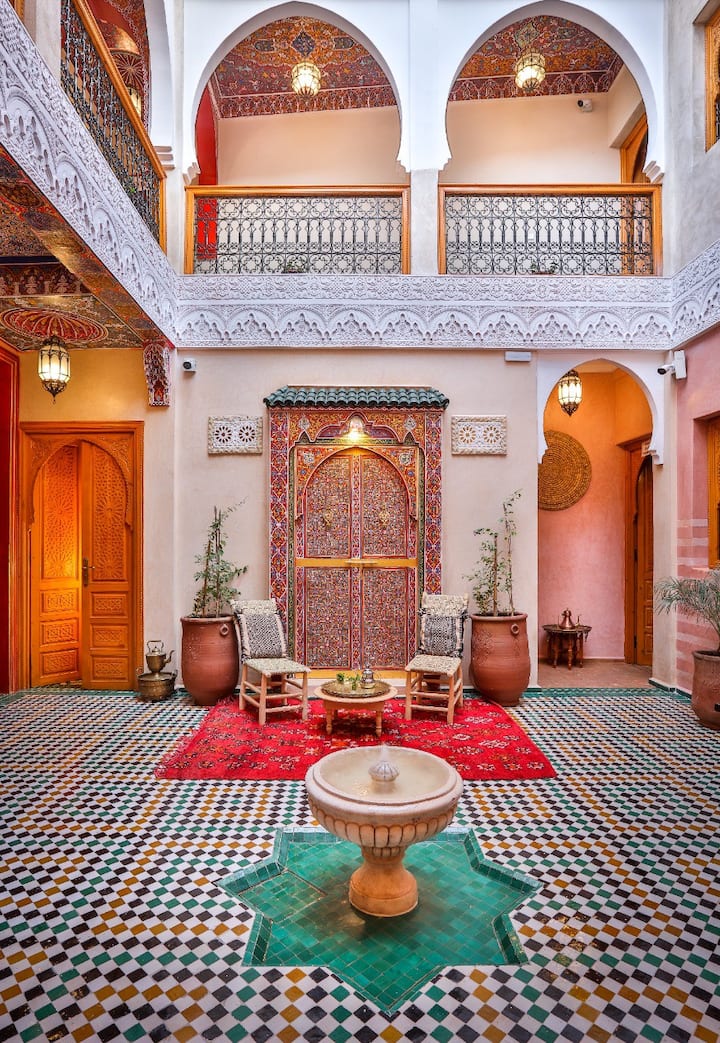 Private Triple Room In A Riad - Marocco