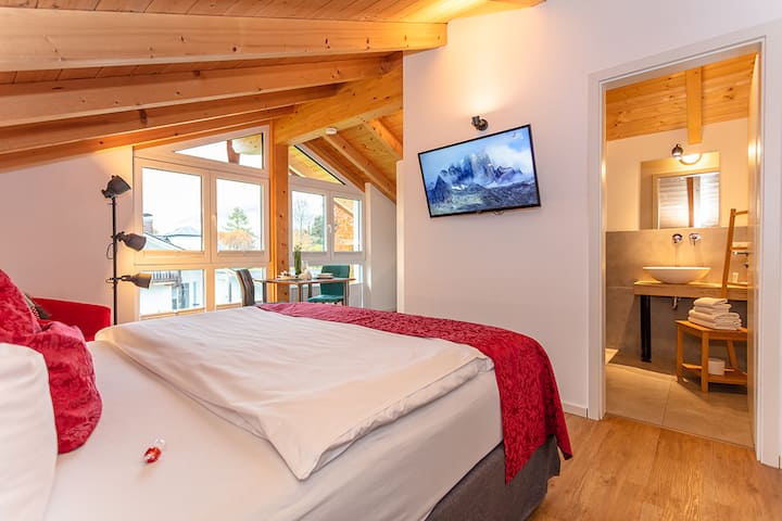 Studio Apartment#5 With Balcony And Mountain View - Bayerisch Gmain