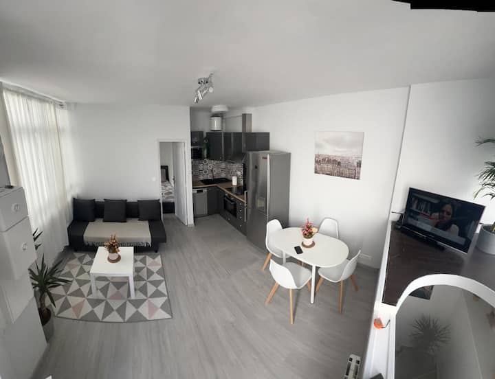 Appartement Paris-sud Sur 2 Niveaux 6 Couchages - París