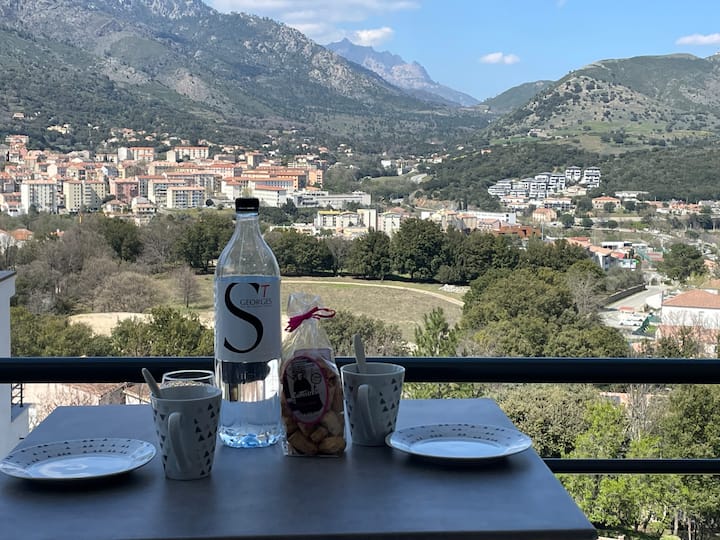 Charmant Studio Avec Terrasse - Corte