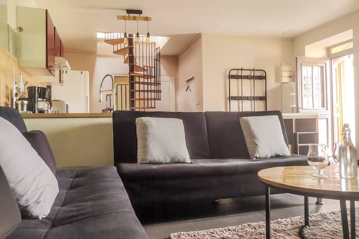Spacieux Appartement Au Calme à 15min Sud Lyon - Oullins