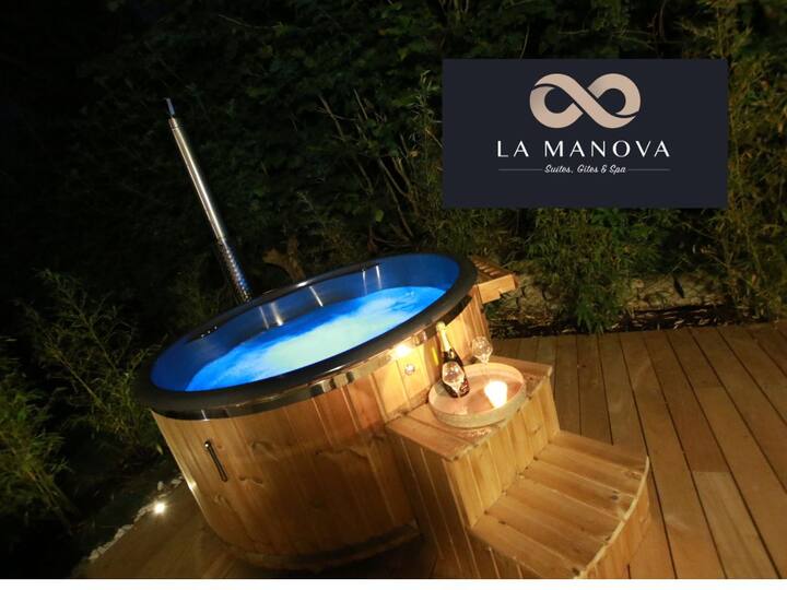 La Manova Nature&spa Sauna Bain Nordique/jacuzzi - Bourges