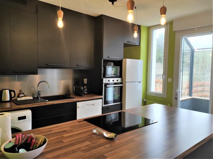 Maison Familiale 3 Chbres, Jardin, Proche Arena - Brest