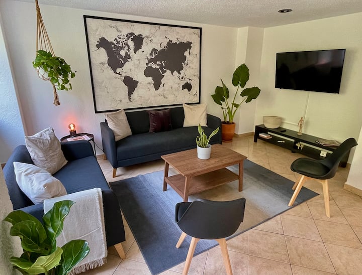 Steps From Reforma 3br/3ba W/view, Ac, Wd | Rio 4 - Alamos