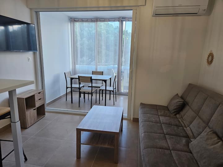 Grande Motte Studio Cabine Parking Clim Plage 500 - La Grande-Motte
