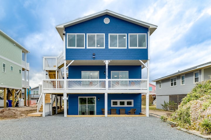Surf City 2nd Row Beach 5br Duplex – Top 2 Floors - Surf City, NC