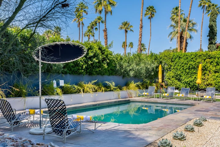 Mid Century Modern Oasis - Pool And Mountain Views - Palm Springs