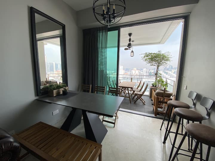 Serviced Room | Private Balcony | Amazing View! - 新加坡