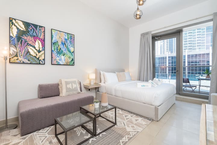 Marina Dreams Studio With A Tropical Twist - Dubai