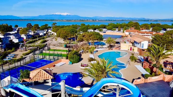 Mobilhome à 100m Des Plages - Tout éQuipé - 8 Pers - Saint-Cyprien