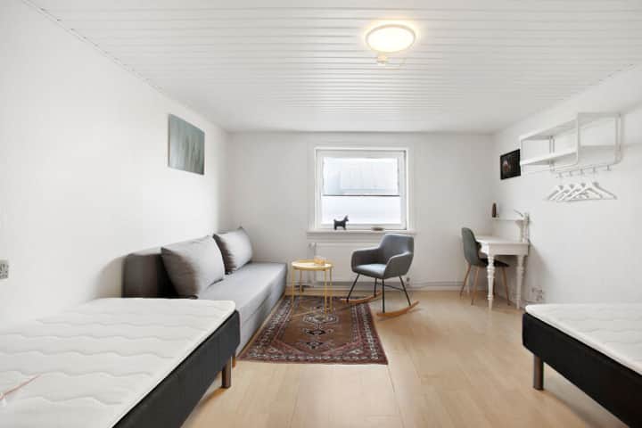 Kreativitetshuset Dobbeltværelse 3 Inkl. Sovesofa - Denmark