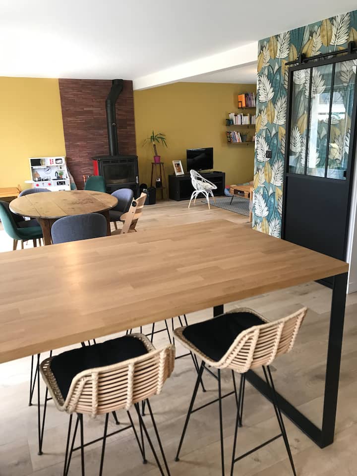 Maison Au Calme Et Grand Jardin - Nort-sur-Erdre