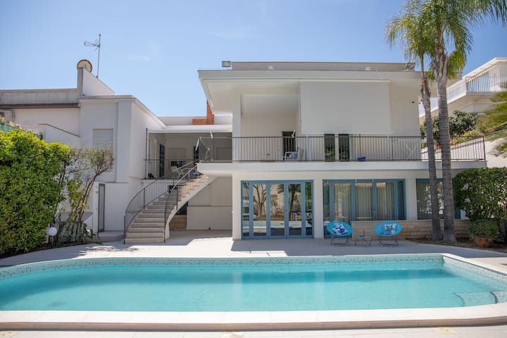 Villa Ravanica(melina) Con Piscina A 400m Dal Mare - Marina di Ragusa