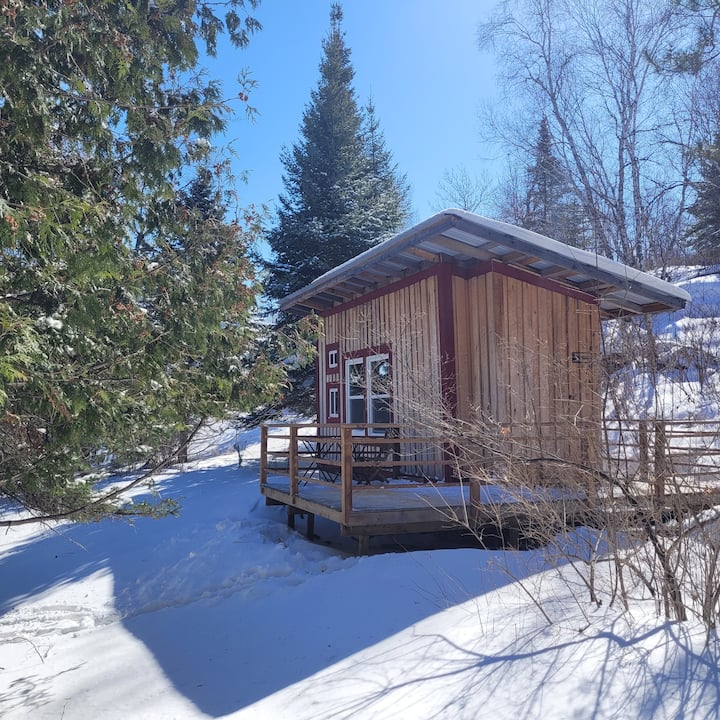 Burdock Waterfront Tiny Home @Wild Woods Hideaway - Kenora