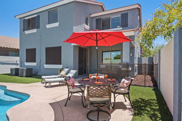 Gilbert Gold Heated Pool! - Gilbert, AZ