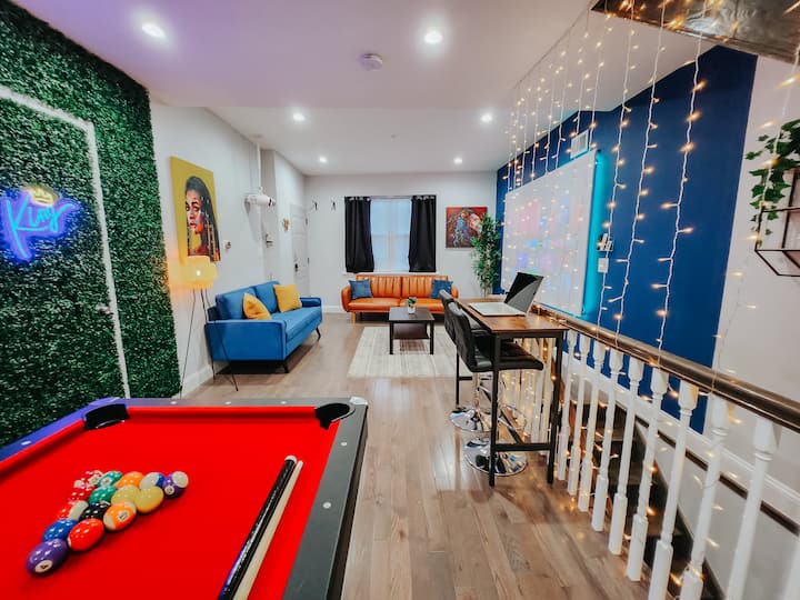 Kingsuite | 3 King Beds | Pool/ping-pong Table - Bird Lake, Philadelphia