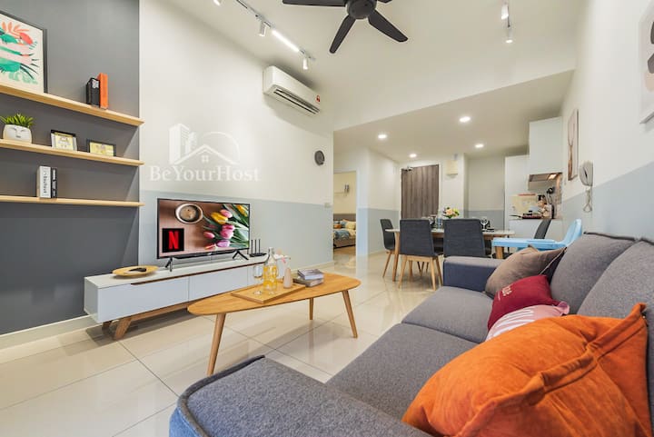 New Cozy 2br Bestview Klcity Netflix Mrt Largemall - Kuala Lumpur