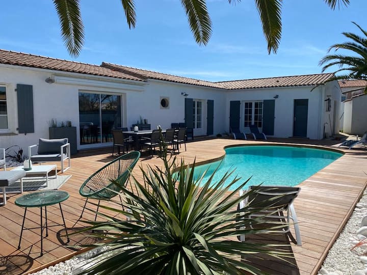 Villa Palm Ré - 10 Personnes - Le Bois-Plage-en-Ré