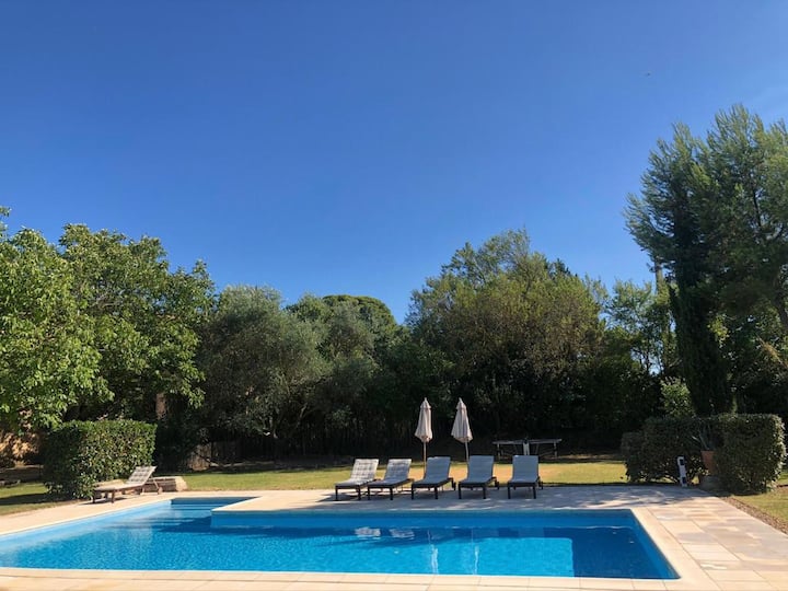 Spacious House With Private Pool - Capestang