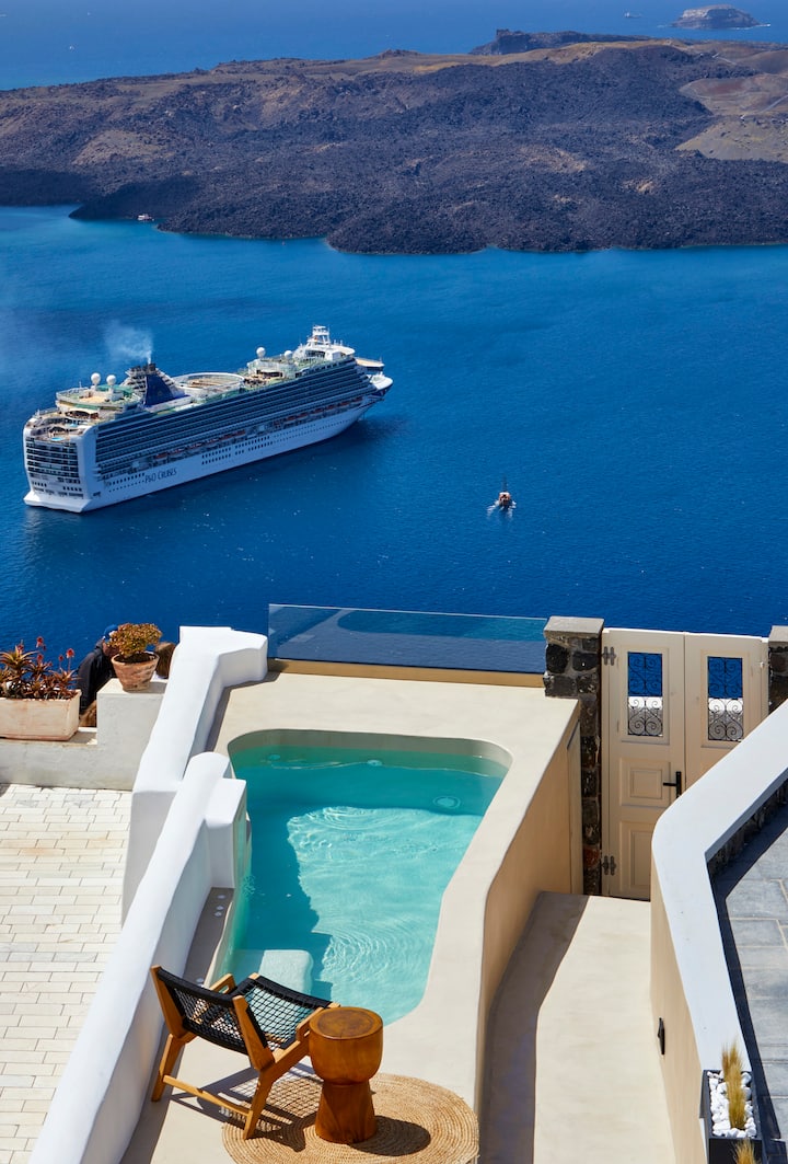 Sunset Suite With Heated Plunge Pool - Santorini