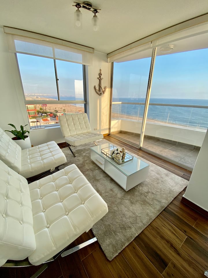 Departamento Frente Al Mar Cerca Al Aeropuerto - 利馬