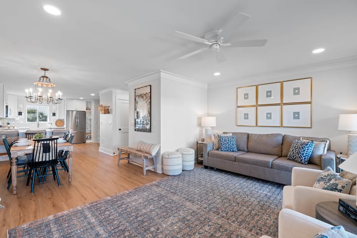 Private Beach | Pool | 2kings | 1min Walk To Beach - Santa Rosa Beach, FL
