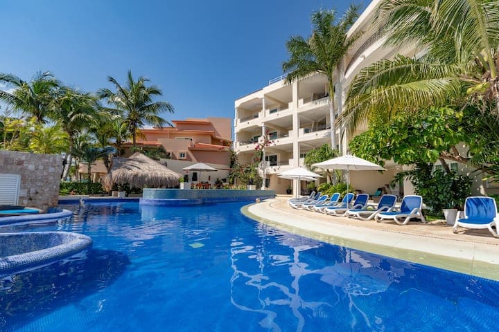 Sunset Love: Lux. 2br Suite Marina View&sea Breeze - Puerto Aventuras