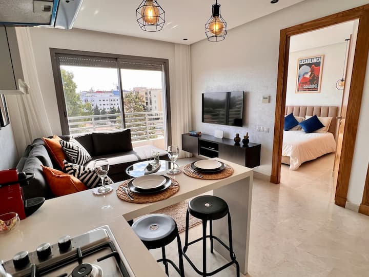 Riviera 28 - Appartement Central Sans Vis-à-vis - Casablanca