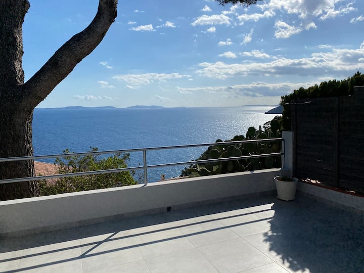 Maisonnette, Vue Mer Exceptionnelle, 2/4 Personnes - Cavalaire-sur-Mer