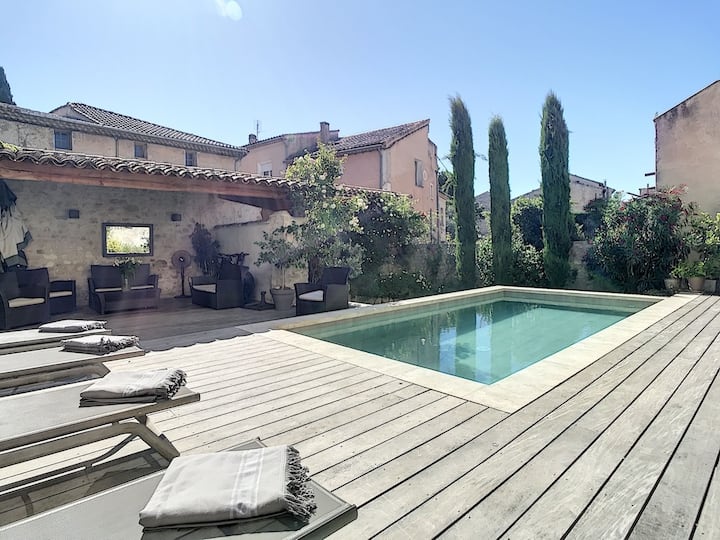 Le 115, Maison Climatisée Avec Piscine - Vaucluse