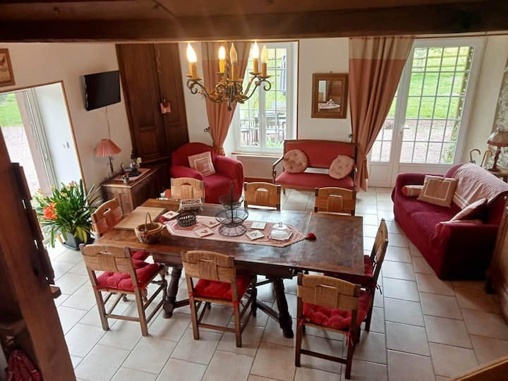 B&b On Farm Near D-day Beaches - Chambre Tulipe - Villers-Bocage