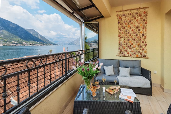 Glass Balcony With Sea View - Montenegro