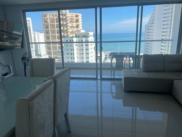 P11 Lindo Apartamento Vista Al Mar - Cartagena, Colombia