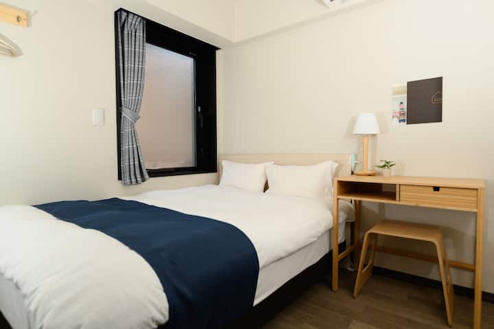 Ueno Woo Hotel-(double Room-b) 二人房(大)  13m² - Ueno