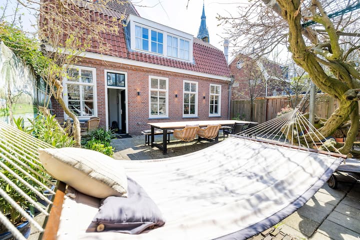 100m2 Xl Premium City Center Garden Villa Jacuzzi - Delft