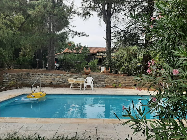 Maison Vintage Et Piscine Privée En Pleine Nature. - Prades