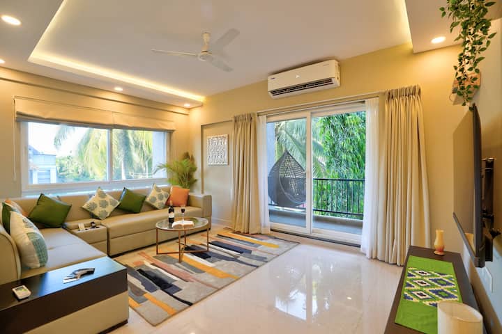 Abura -Luxurious 2 Bhk -Close To Beach - Goa