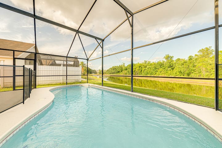 4b! Disney Vacation Oasis-lakeview & Heated Pool - キシミー, FL