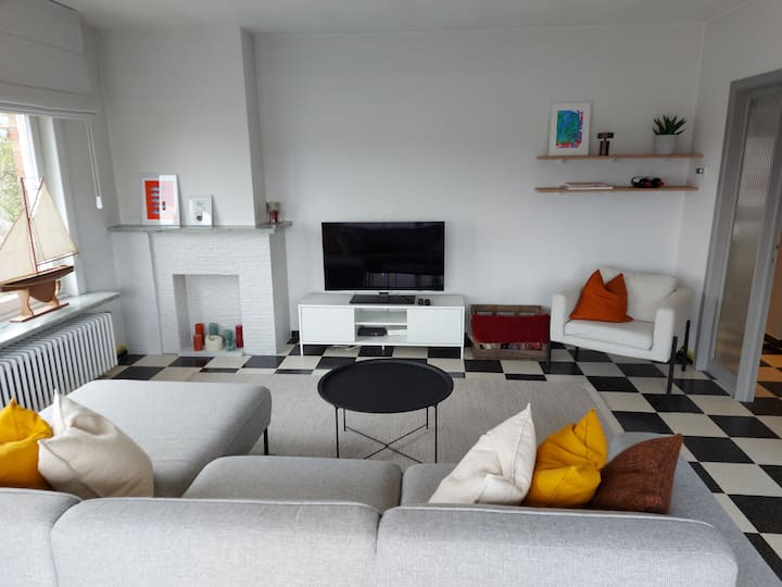 Cosy Appartement - Tuin & Garage - Nieuport