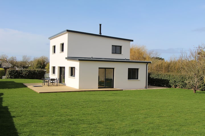Maison Lumineuse Avec Jardin Et Plage à Pied - Ploudalmézeau