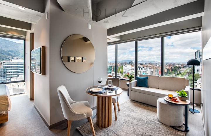 Holtz Luxury Flat, Great View Of Hills - Bogotá